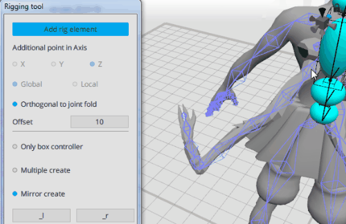 Rigging Complex Skeletons
