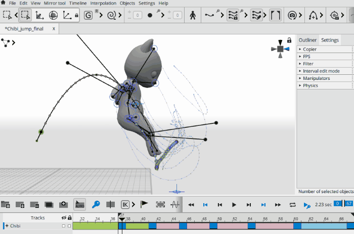Stretching Parts of Animation