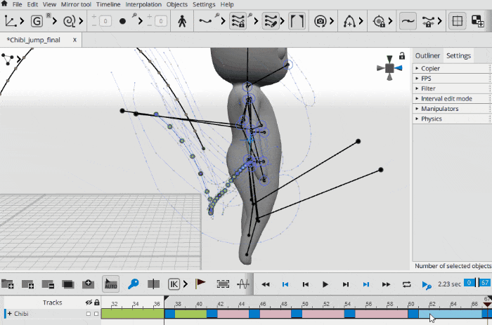 Stretching Parts of Animation