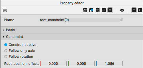 Root Constraint