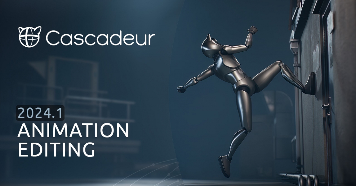 Preview on 2024.1: Cascadeur for Animation Editing - Cascadeur blog